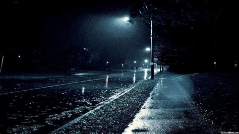 Rainy Night Wallpapers Top Free Rainy Night Backgrounds Wallpaperaccess