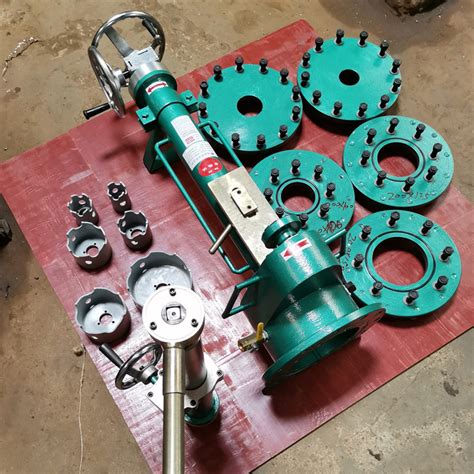 Dn600 Electric Drive Hot Tapping Machine Pipedrill Equipment For Water