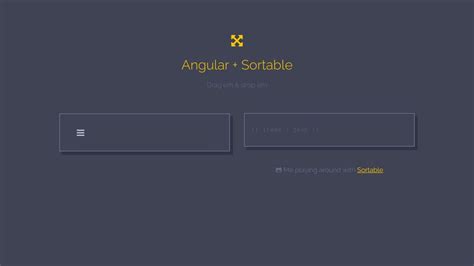 Angular Sortable