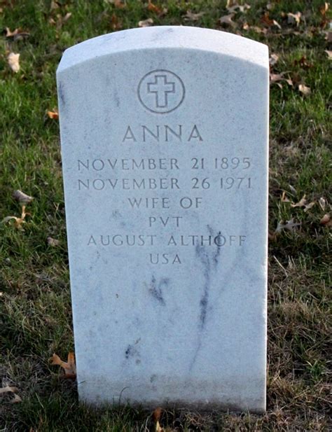 Anna Streit Althoff 1895 1971 Homenaje De Find A Grave