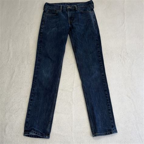 Levis 511 Jeans Mens 30x32 30x31 Blue Slim Fit Dark Wash American