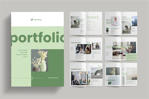 Creative Portfolio Layout Design Template Place