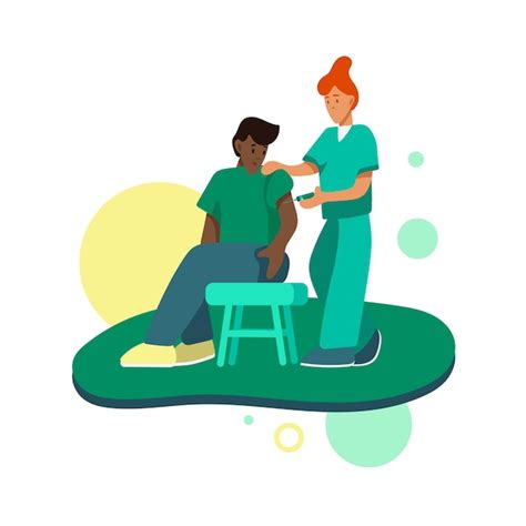 Premium Vector Multinational Cartoon Characters Inventing And Testing