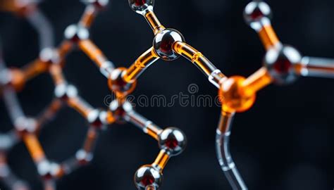 Molecular Structure Close Up Stock Image Image Of Structure Closeup
