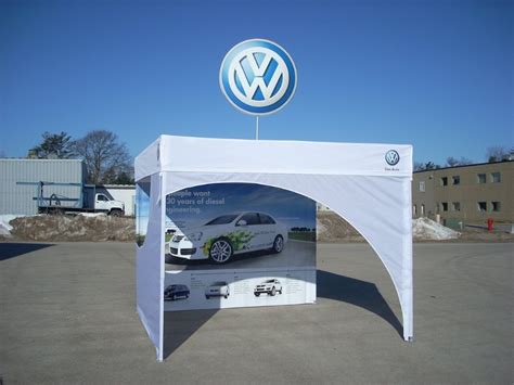 Custom Rigid Signage For Canopy Tents Quick Attach Signs