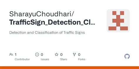 Github Sharayuchoudharitrafficsigndetectionclassification