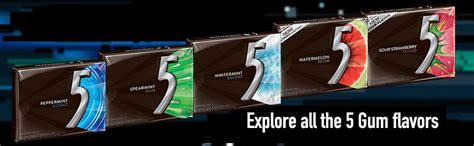 5 Gum Peppermint Cobalt Sugarfree Gum 10 Packs Of 15 Pieces Buy Now With Express