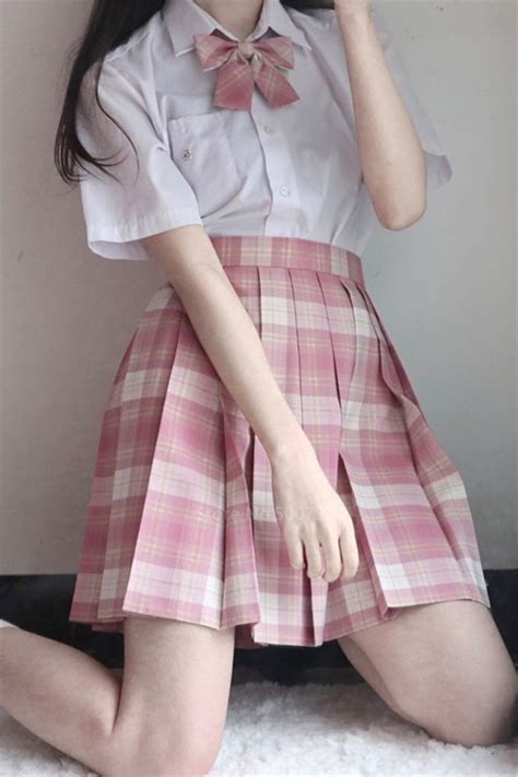 Pink Japanese School Girl Uniform Costume At Jamie Fitzsimmons Blog
