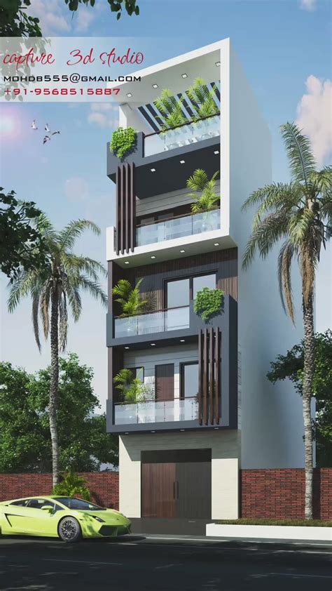 51 Elevation References Ideas In 2025 Facade Design House Front Design House Designs Exterior