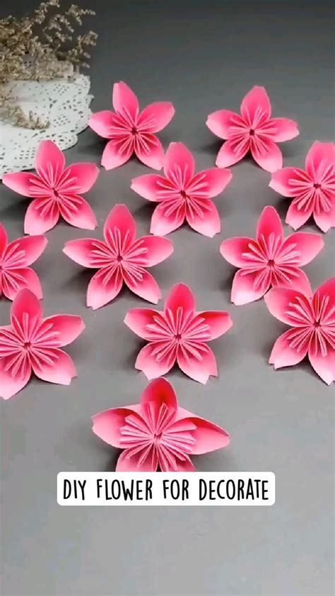 Diy Paper Flower For Decorate Artofit