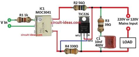 Simple Solid State Relay Ssr Circuit Circuit Ideas For You