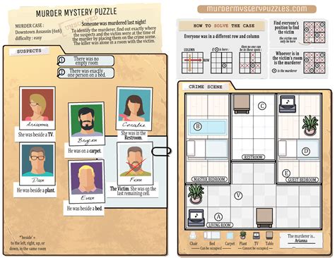 Deduction Puzzle Prime