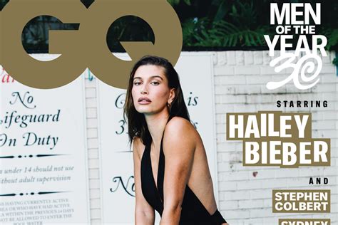 Hailey Bieber Covers Gqs Men Of The Year Issue Tom Lorenzo