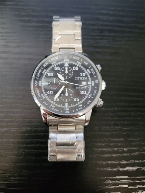 Yahooオークション New Citizen Ca0695 17e Chrono Mens Aviator