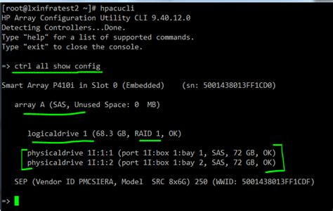Linux Experiences For You Hp Array Configuration Utility Cli