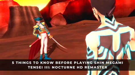 5 Things To Know Before Playing Shin Megami Tensei Iii Nocturne Hd