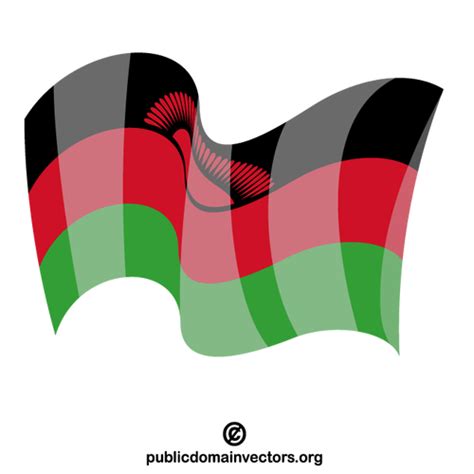 Malawi State Flag Public Domain Vectors