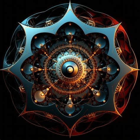 Premium Photo Exploring The Intricate Beauty Of Geometrical Fractal