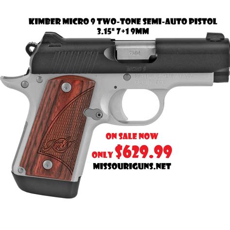 Kimber Micro 9 Stainless Mc Tp Mini Compensator Pro Night Sights 3 45″ 7 1 9mm Mpn 3300217 Upc