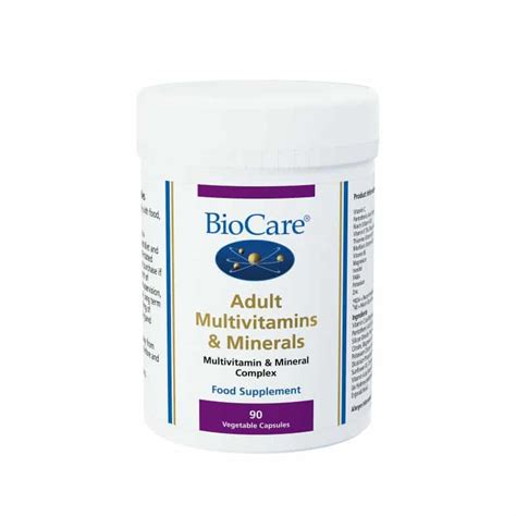 Biocare Adult Multivitamins And Mineral 90 Capsules Edinburgh Centre