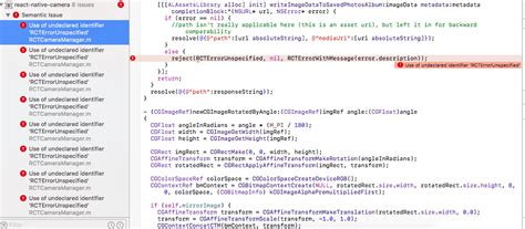 Build Failed After Upgrading To React Native V Issue React Native Camera React