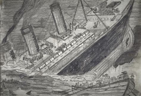Artstation Sinking Of The Titanic