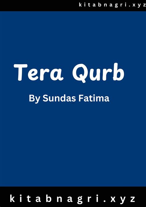 Tera Qurb Novel By Sundas Fatima Complete Pdf ️