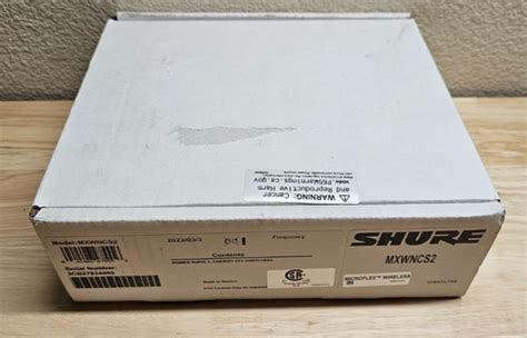 Shure Mxwncs2 Charging Station For Sale Online Ebay
