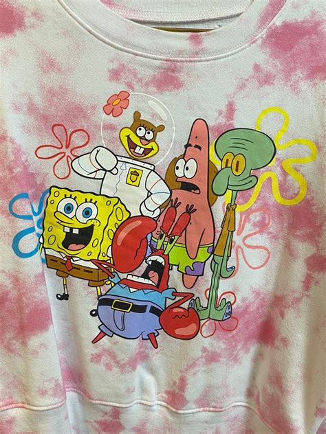 Spongebob Sweater Womens Fashion Tops Longsleeves On Carousell