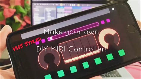 Make Your Own Diy Touch Screen Midi Controller Touchosc Youtube