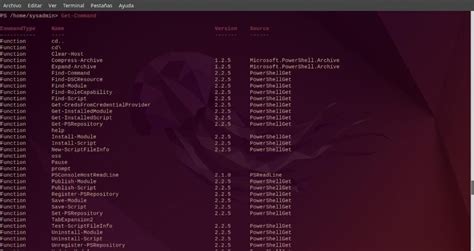 Powershell 726 Uso De Comandos De Linux Y Windows En Gnu