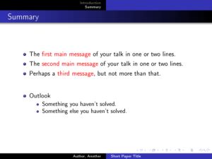 Beamer Installation Guide Easy As Pie LaTeX Beamer