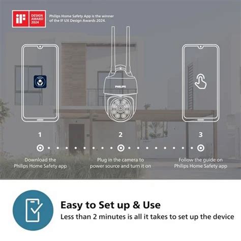 Philips Weatherproof Wifi Cctv Camera 2 Mp At Rs 3499 Piece In Noida Id 2854620703397