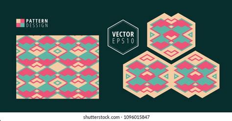 Isomatric Background Vector Pattern Stock Vector Royalty Free