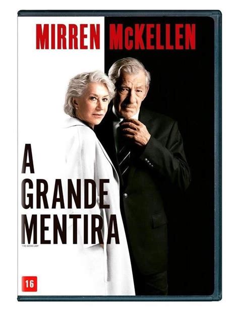Dvd A Grande Mentira Hellen Mirren Ian Mckellen Warner Home Video Livros De Literatura