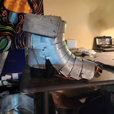 Sheet Metal Boot Armor R Armor