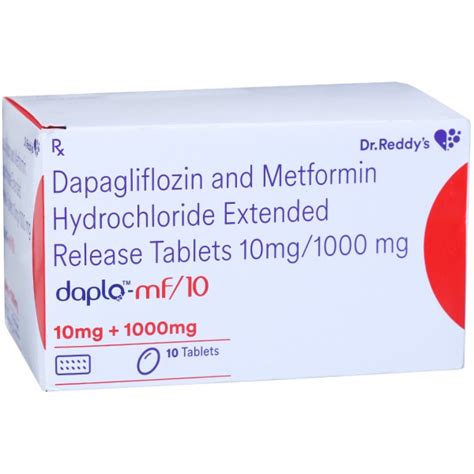 Buy Daplo Mf 10 Mg 1000 Mg Tablet 10 Tab In Wholesale Price Online