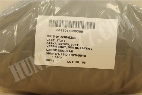 Купить L7 Теплый КОСТЮМ Слой 7 Tennier Industries Gen Iii Ecwcs серый в интернет магазине Hunter