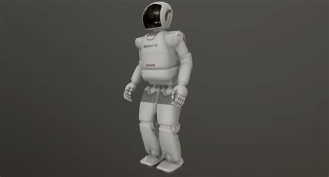 Asimo Honda Robot 3d Model 39 3ds Dae Fbx Obj Blend Free3d