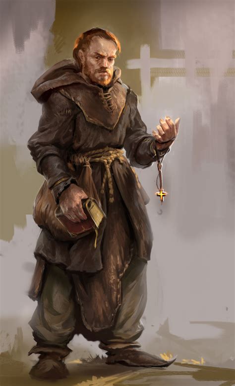 Artstation Priest Alexander Puchkov Warrior Priest Priest