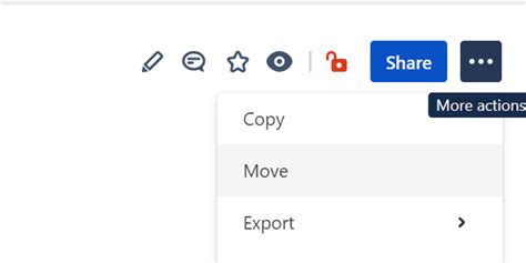 how to move a confluence page to another space actonic unfolding