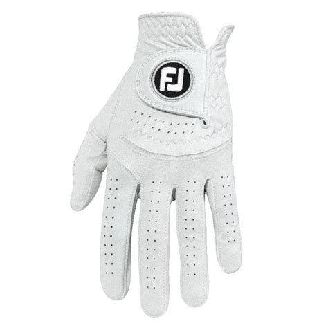 Footjoy Contour Flex Golf Gloves Rh Mens Pearl
