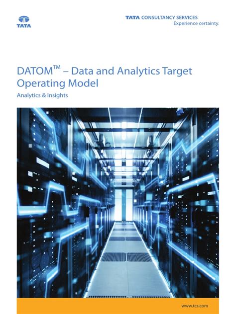Data Analytics Target Operating Model Pdf Analytics Governance