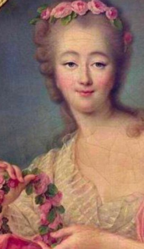 Detail Of Madame Du Barry By François Herbert Drouais Madame Du