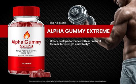 Alpha Gummies For Men Alpha Gummy Extreme For Men