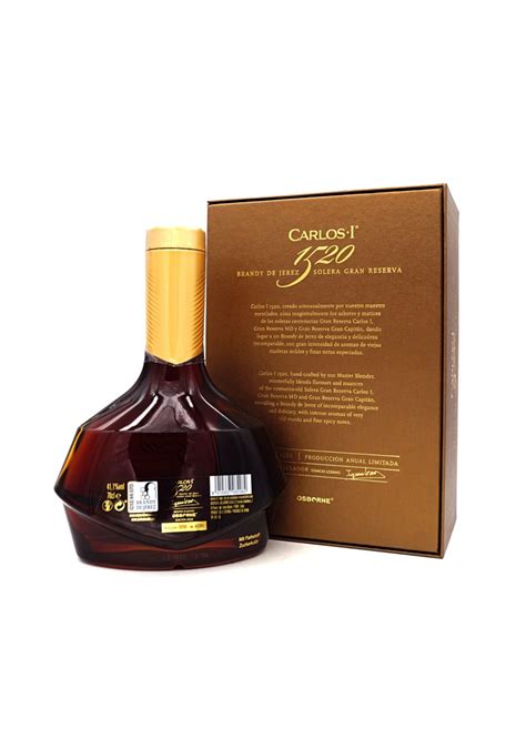 Osborne Carlos I 1520 Solera Gran Reserva Brandy De Jerez