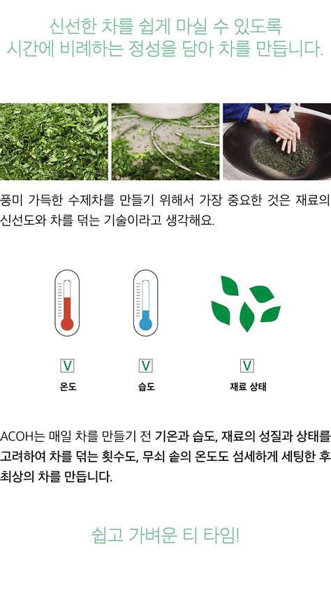 찻잎·티백·분말 솔소올차 오늘의집 쇼핑