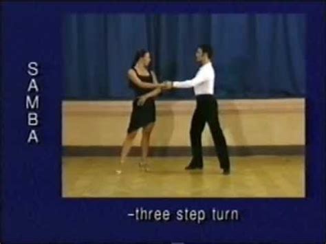 Samba Dance Steps 45 Three Step Turn Youtube