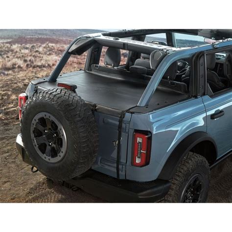 Ford Bronco Cargo Area Tonneau Cover Soft Canvas 21 26