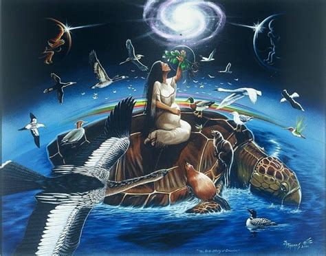 Turtle Island Art Mohawk Turtle Clan Ojibwe Turtle Clan